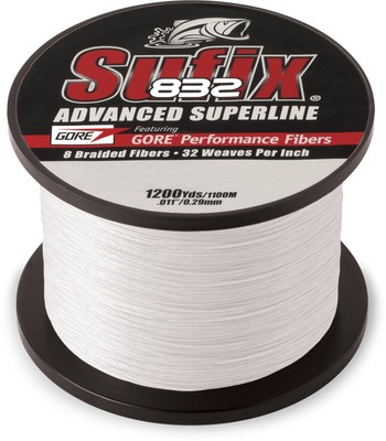 Sufix Fishing Line 660-320GH 832 Advanced Superline Braid 20 lb Test ...