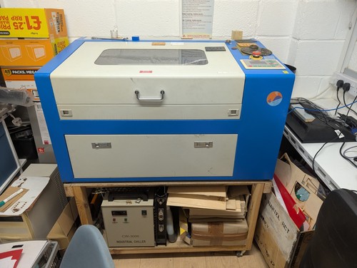 40W Co2 Laser Engraving Cutting Machine Engraver Cutter 300x500mm And ...