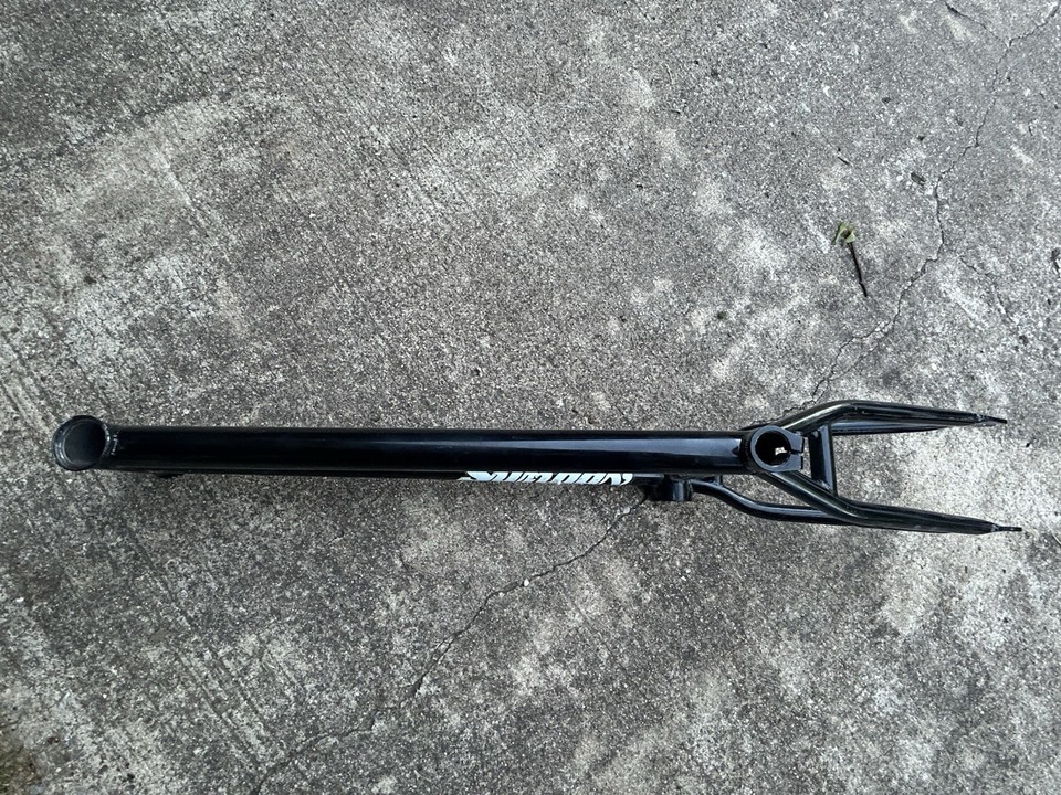 Used SUNDAY Forecaster BMX Frame Gloss Black 21" Dent in chainstay. | eBay