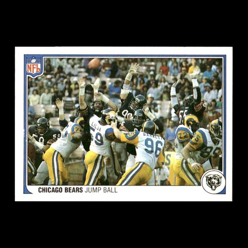 NFL TEAM 1983 Fleer Chicago Bears #8 R325I 16 | eBay