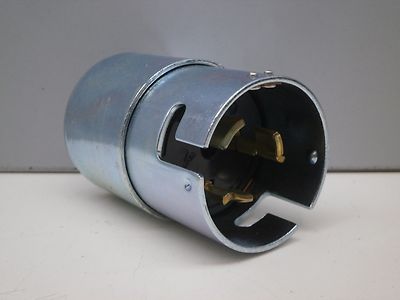 Cooper CS8165 California Style Armored Twist Lock Locking Plug 50A 480V ...