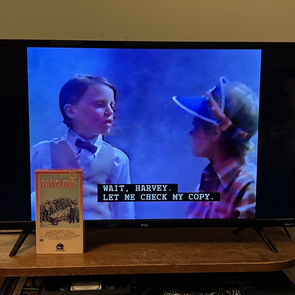 Kidco 1984 VHS Tested Former Rental Scott Schwartz Clifton James Cult ...