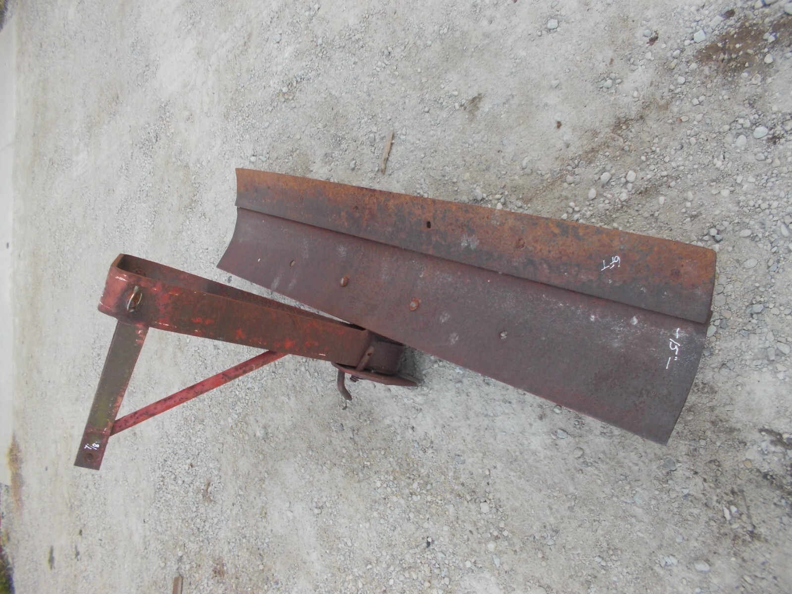 3pt hitch 6ft 6' swivel adjustable pivot grader blade HD for tractor | eBay