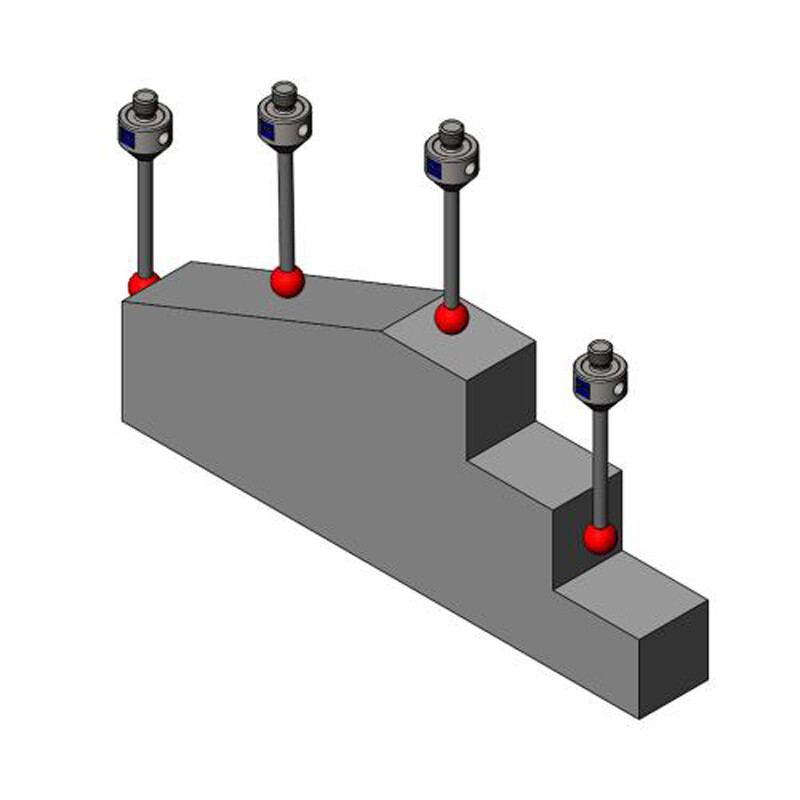 600342-8020-000 M5 Stylus Tungsten Carbide Shaft L33.5 3mm Ruby Sphere ...