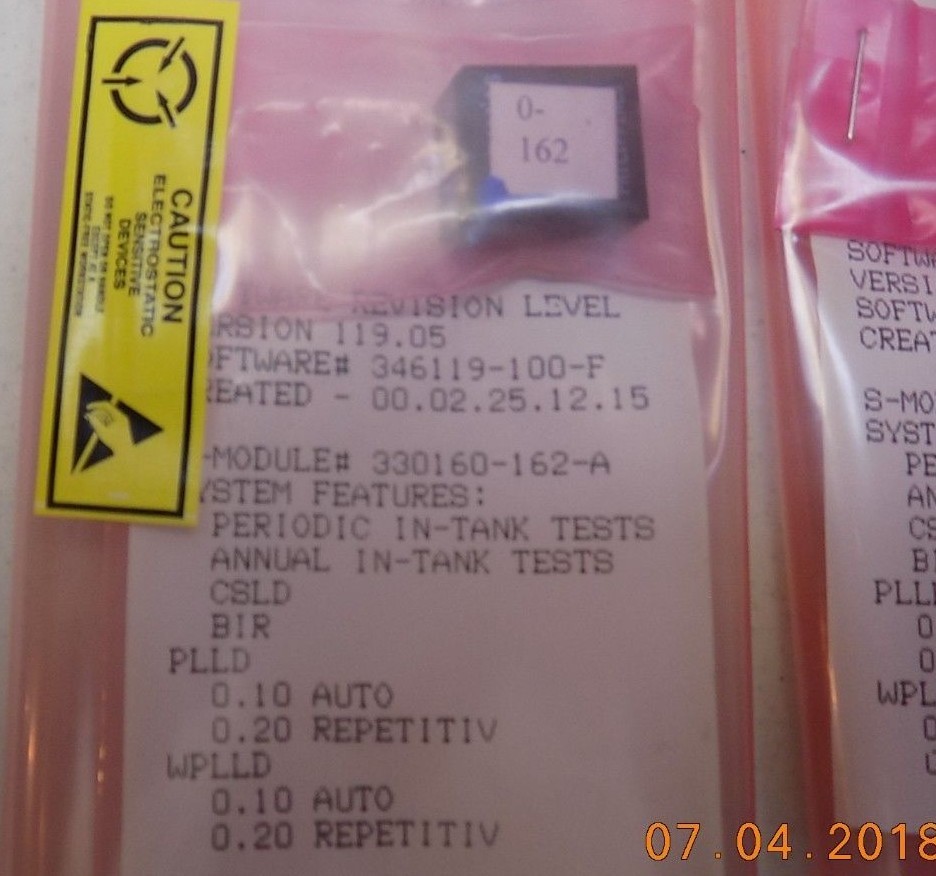 Veeder-Root TLS-350 SEM 330160-162 CSLD PLLD, TLS-350R, TLS-350 Plus ...