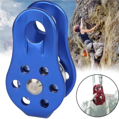 Heavy Duty Single Swivel Rope Pulley Block Rope Climbing Pulley Pulley ...