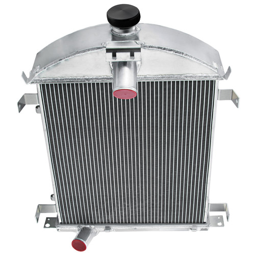3 Row Core Aluminum Radiator For 1928 1929 Ford Model A Heavy Duty 3.3L ...