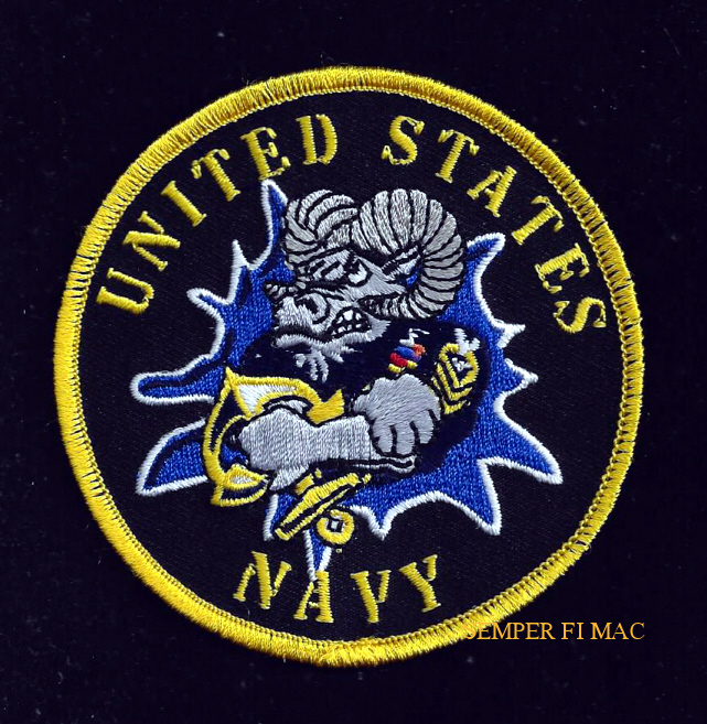 US NAVY CHIEF PETTY OFFICER CPO E7 HAT PATCH USS PIN UP GOAT MASCOT ...