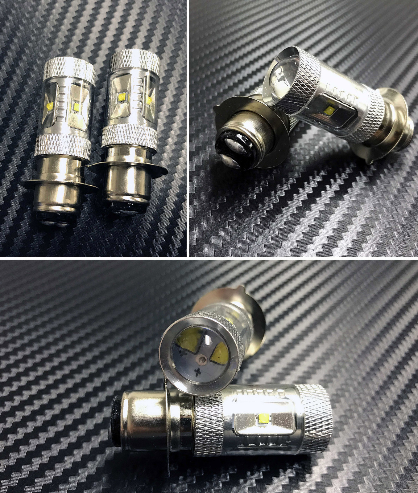 High Power HID LED Headlight H6 Bulbs for Honda TRX 400EX 400X 2009 ...