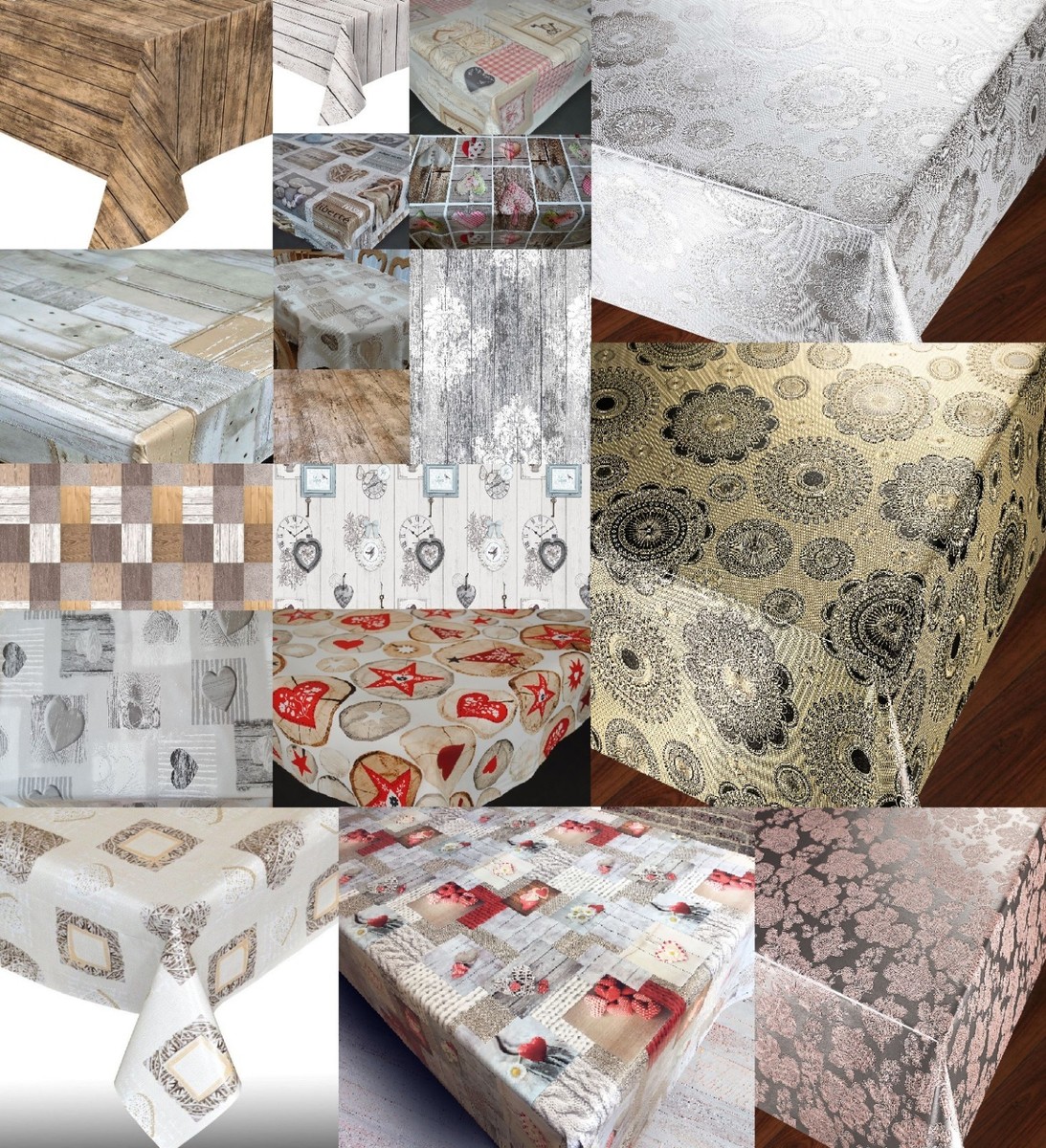 Collage Table Linens