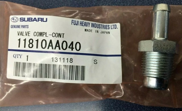 OEM Genuine Subaru PCV Valve Impreza Forester Outback Legacy Baja WRX ...