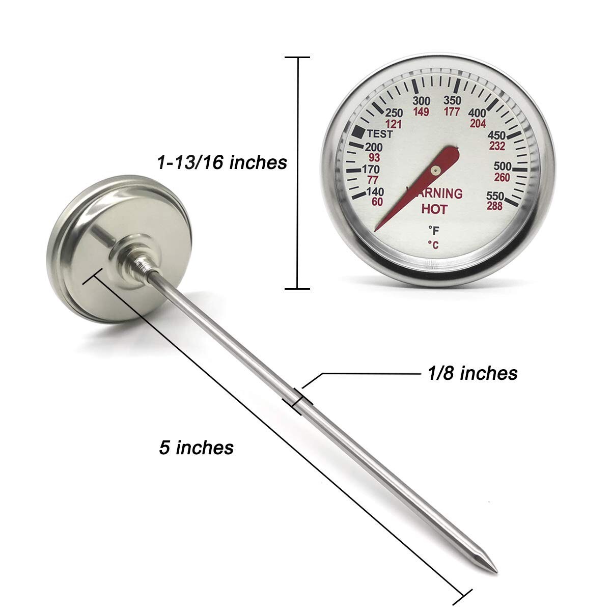 9815 & 62538 Accurate Grill Thermometer Replacement for Weber Genesis ...