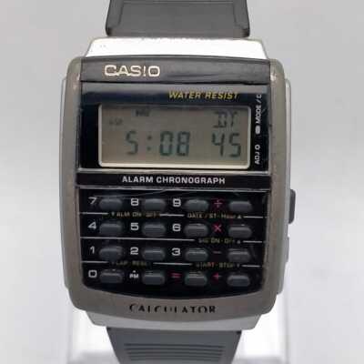 Casio CA-56 Module 3208 Alarm Chrono Calculator Quartz Vintage Watch | eBay