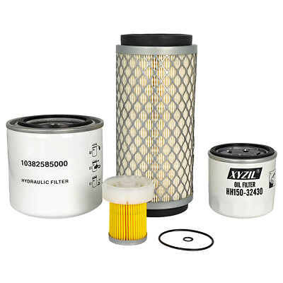 Filter Kit Fit for Mahindra Tractor Max 22 24 25XL HST w/ 1.3L Engine ...