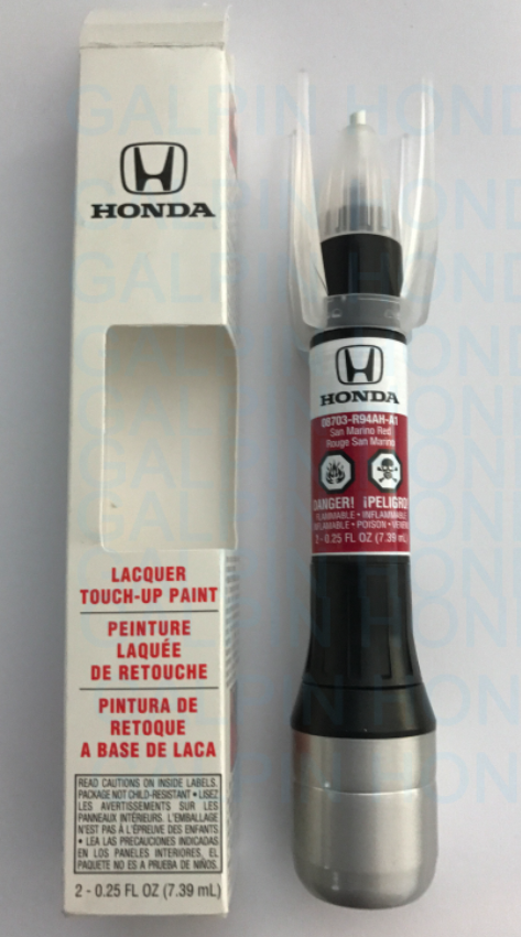 Genuine OEM Honda Touch Up Paint Pen - R-94 San Marino Red