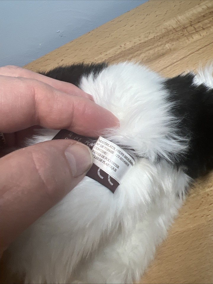 Bearington Dog Stuffed Animal TAGS Realistic Stuffed Plush Shih Tzu ...