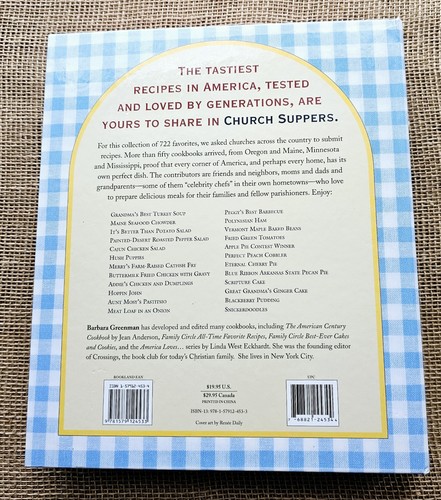 Church Suppers Spiral Large Cookbook By Barbara Greenman 722 Favorites ...