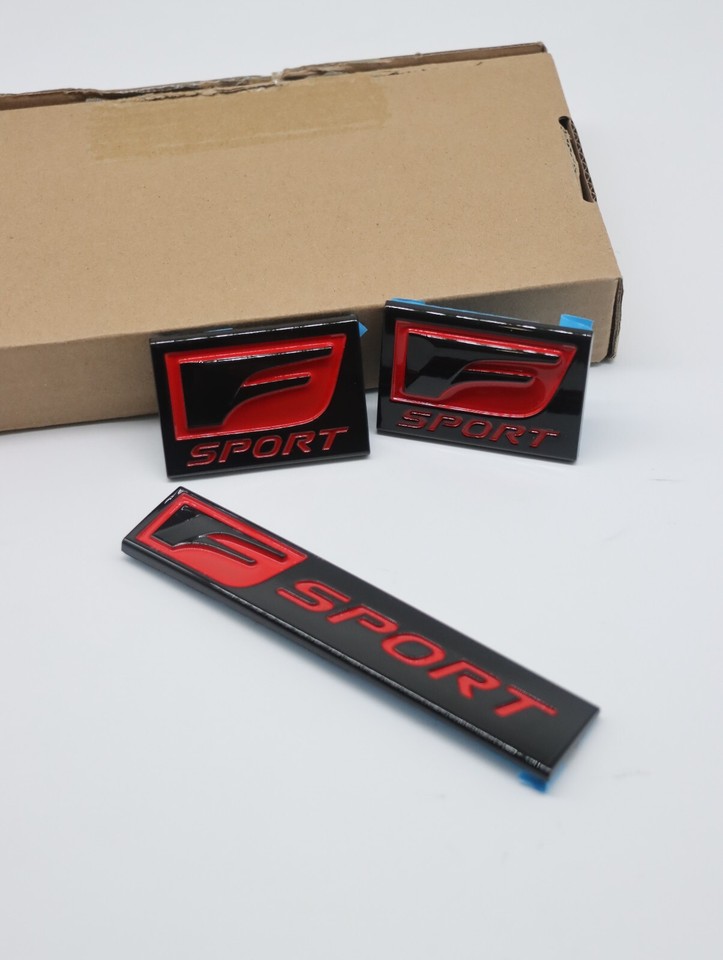 F-Sport Emblem Fender Liftgate Side Badge For Lexus IS-F GS-F RC For ...