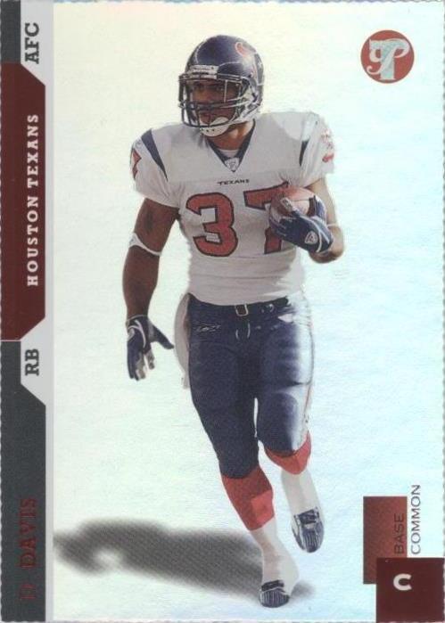 2005 Topps Pristine - Domanick Davis #32 Die-Cut /115 for sale online ...