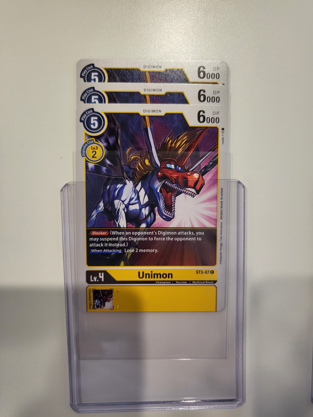 X3 Unimon ST3-07 C - Digimon Card Game | eBay Australia