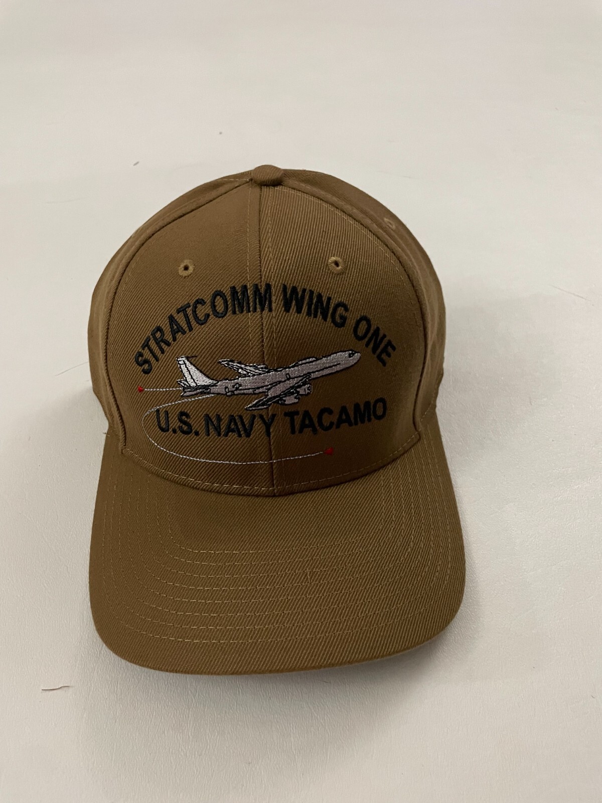 The Corps Stratcomm Wing One U.S. Navy Tacamo Brown Baseball Cap One ...
