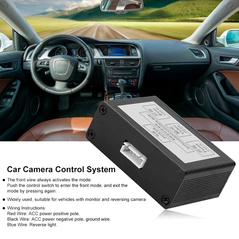 Car Front View Camera Switcher Parking Camera Converter Front Rear ...