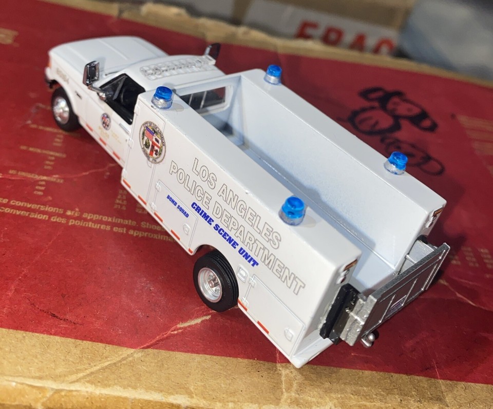 Kitbash 1/64 1-1 Crime Scene Unit Los Angeles Police Department LAPD ...