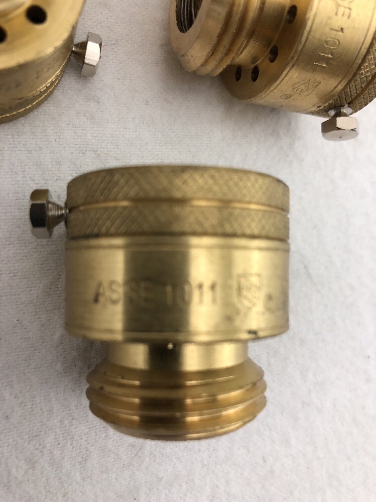New Set Of 5 Brass Hose Bibb Vacuum Breaker Lot Backflow Preventer Anti ...