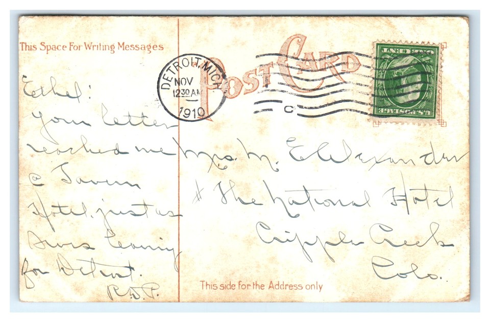 1910 Cleveland, OH Postcard- SS TASHMOO AND SS CITY OF CLEVELAND ON ...