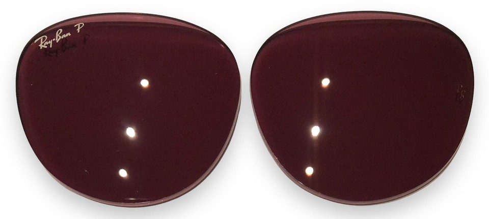 Ray Ban RW4009 Meta Headliner Polarized Dusty Red Replacement Lenses ...