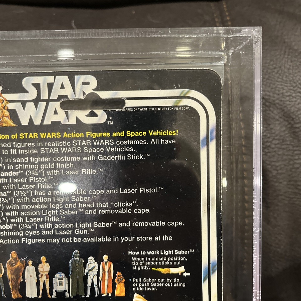 1977 KENNER STAR WARS 12 BACK C HAN SOLO SMALL HEAD ORIGINAL GREAT ...
