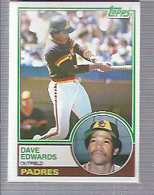 1983 Topps #94 Dave Edwards | eBay