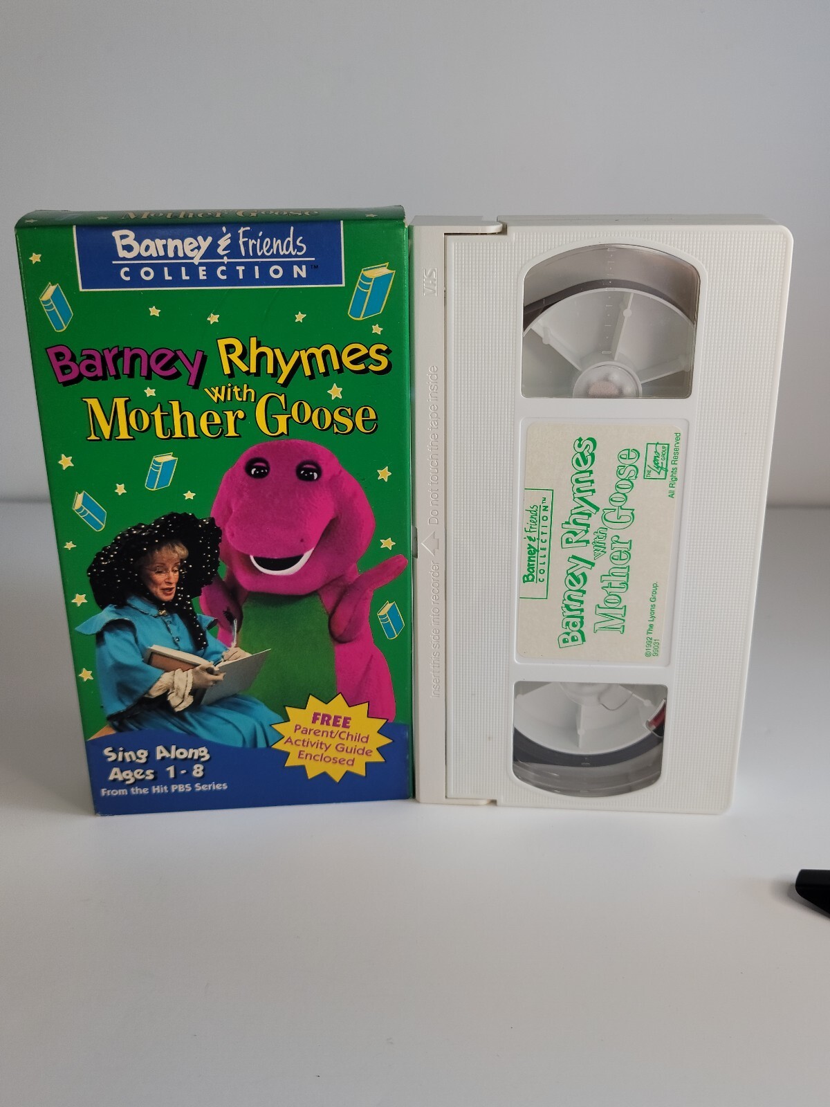 Barney & Friends Rhymes Mother Goose VHS | Grelly USA