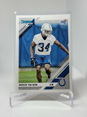 2019 Donruss #266 ROCK YA-SIN Indianapolis Colts Temple Owls ROOKIE ...