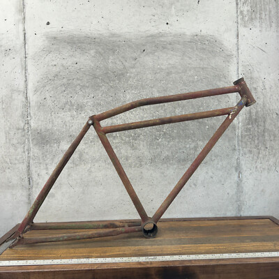 Vintage Klunker Frame Set PARTS Repair Damaged Bent Dent Crack Cruiser ...