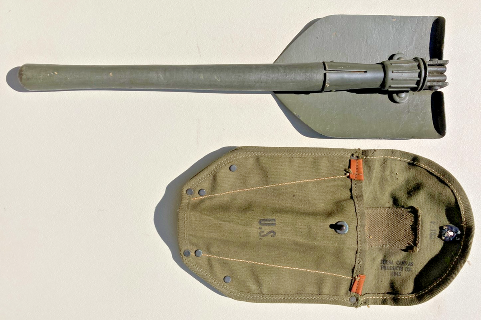 WW2 US Army Military Entrenching Shovel E-Tool Field Gear Equipment | eBay