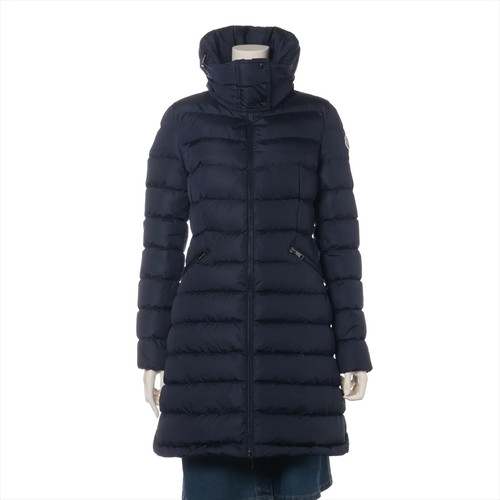 Moncler FLAMMETTE 20 years Nylon Down coat 0 Ladies' Navy Blue Food ...