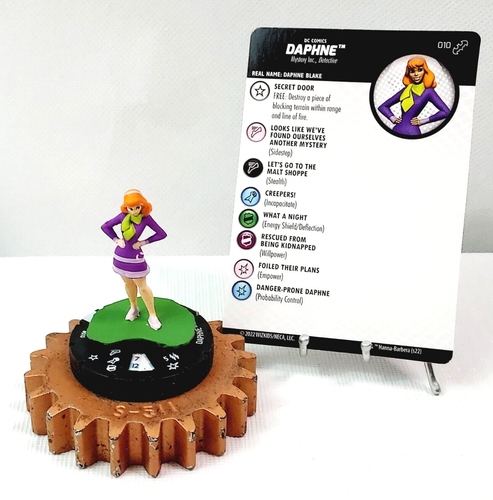 HEROCLIX Batman Team-Up Common #010 Daphne w/Card | eBay