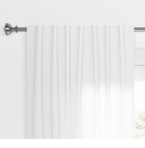 Threshold Aruba Lined Blackout TRUE WHITE Window Panel 63" L (1 panel ...