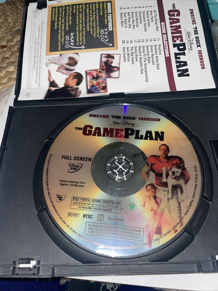 The Game Plan (DVD, Full Screen) 786936747362| eBay