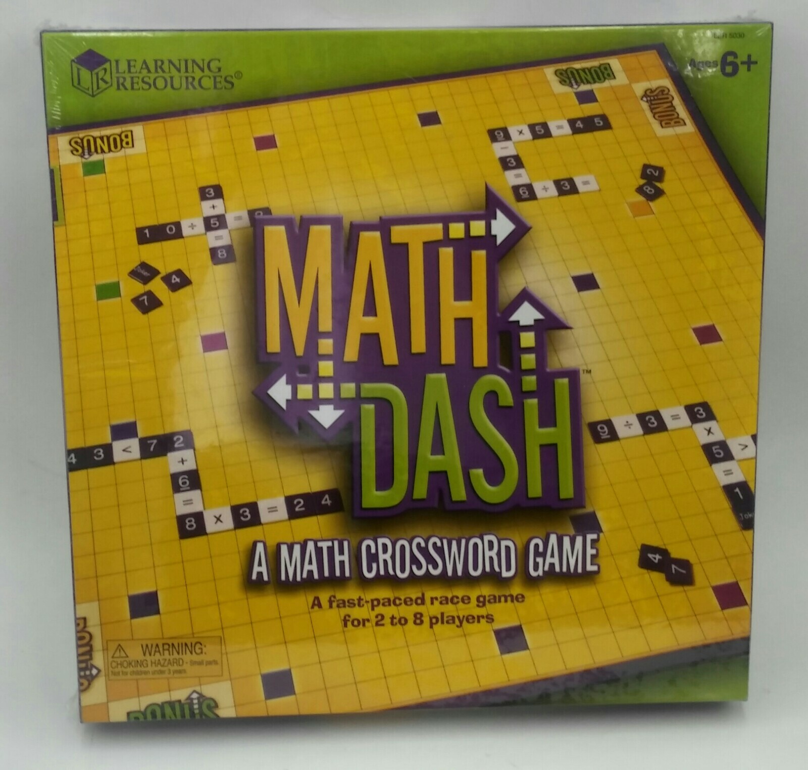 Learning Resources Math Dash Game 2-8 Players Classroom Ages 6 for sale ...