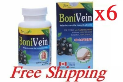 6x BoniVein Treatment Varicose Veins,Internal Hermorrhoids,External ...