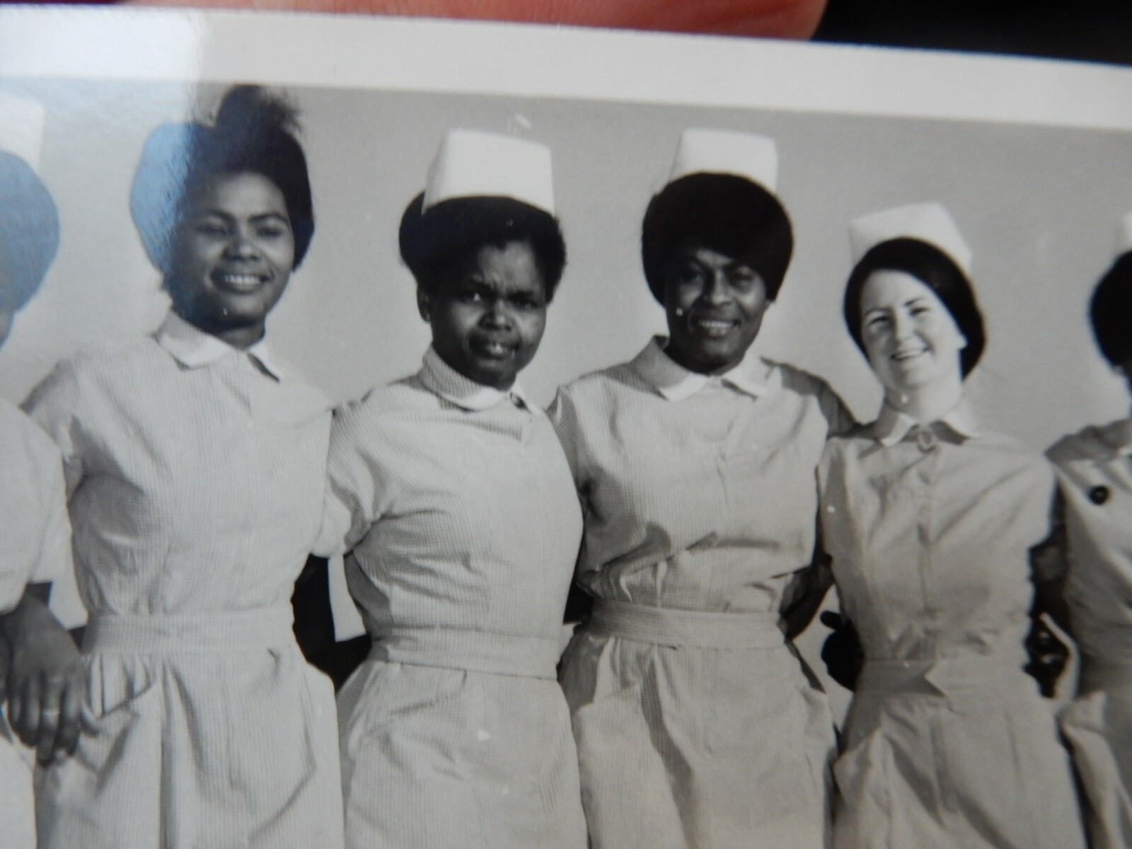 St. James's Univ Hospital 1950s SNOW photo NURSES NURSING MEDICAL ...