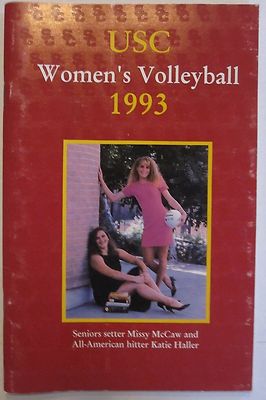 USC WOMEN'S VOLLEYBALL 1993 MEDIA GUIDE | eBay