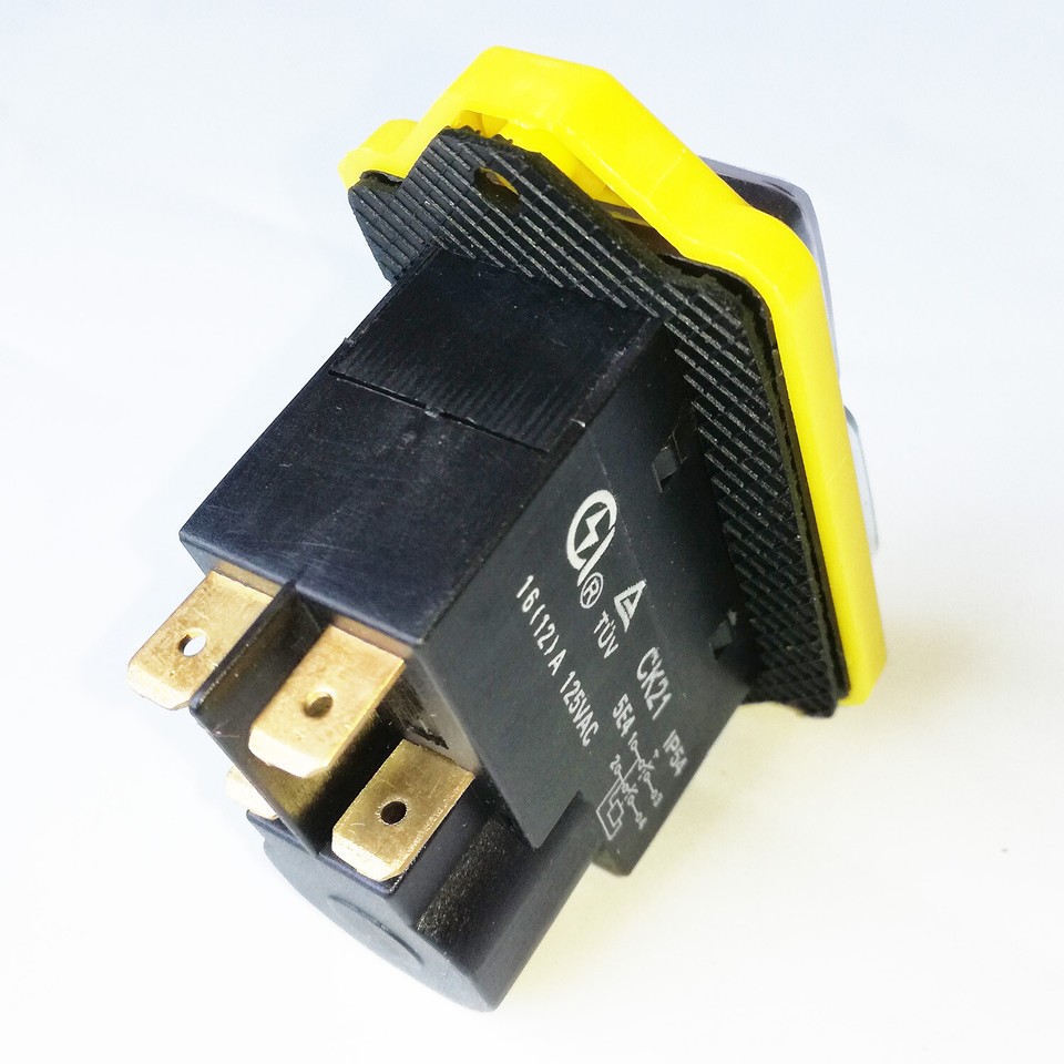 Waterproof On Off Safety Electromagnetic Pushbutton Switches CK21 125V ...
