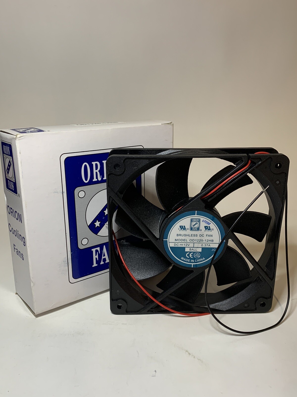 Orion Cooling fans OD1225-12HB 120mm ball bearing, brushless fan | eBay