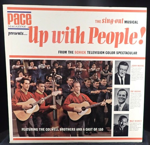 Up With People Featuring the Colwell Brothers - Pace Publications 1965 ...