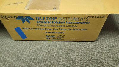 Teledyne API Advanced Pollution Photometric O3 Calibrator 703E | eBay