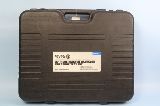 Matco Tools MCS27K Master Radiator Pressure Test Kit -no Reserve for ...