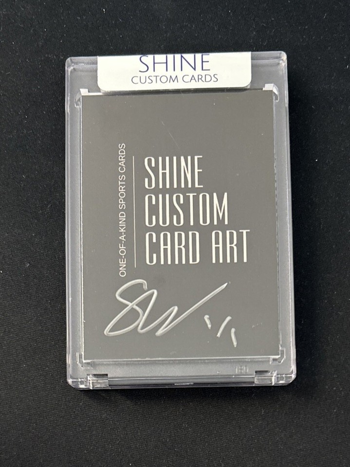 Josh Allen Prizm FOTL Shimmer NFL Shield Jersey Card Art 1/1 Created by SHINE | eBay